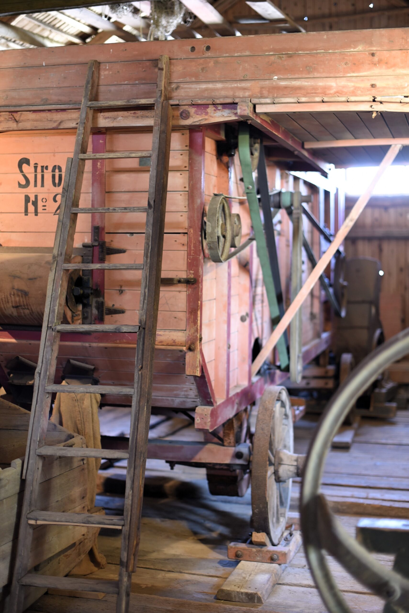 Siro-puimakoneita valmistettiin Harjavallassa. Kuva © Elsa Hietala ...